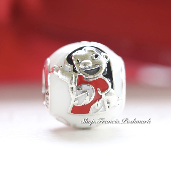 Pandora | Jewelry | Pandora Disney Lilo Stitch 796338enmx Charm | Poshmark